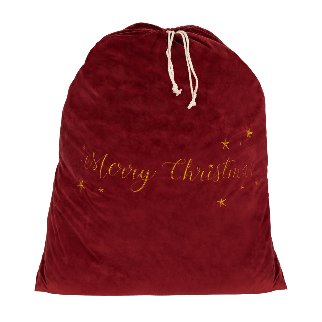 Velour Santa Sack 90cm x 60cm
